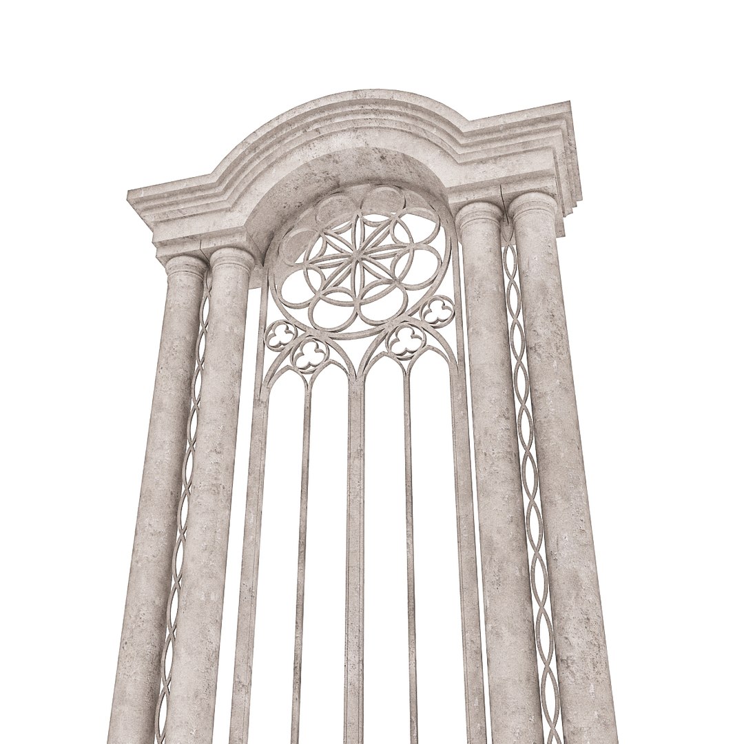 Classical Building Entrance 3D - TurboSquid 1445518