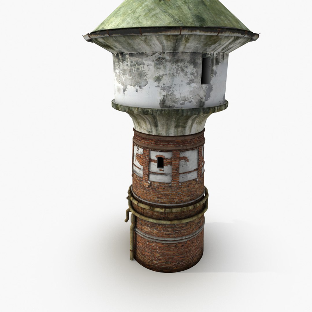 Fantasy Water Tower 3d Model