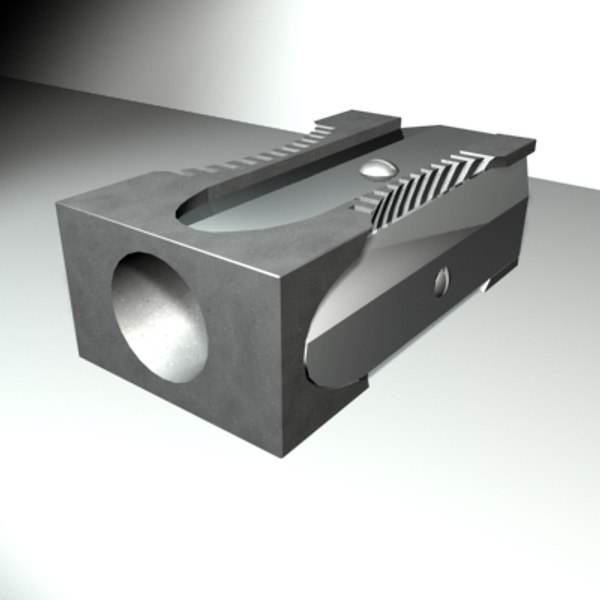 3d model pencil sharpener