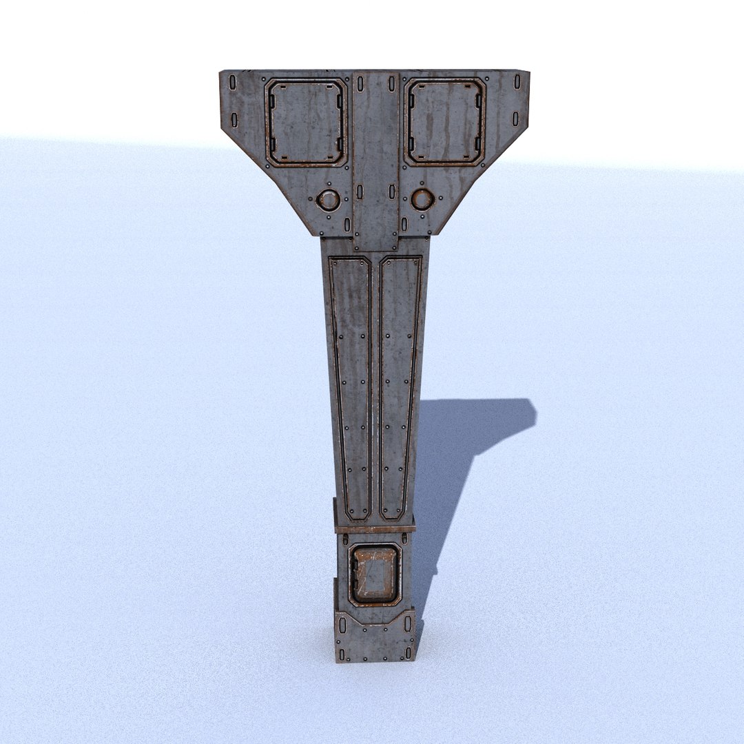 Pillar 3D Model - TurboSquid 1513524