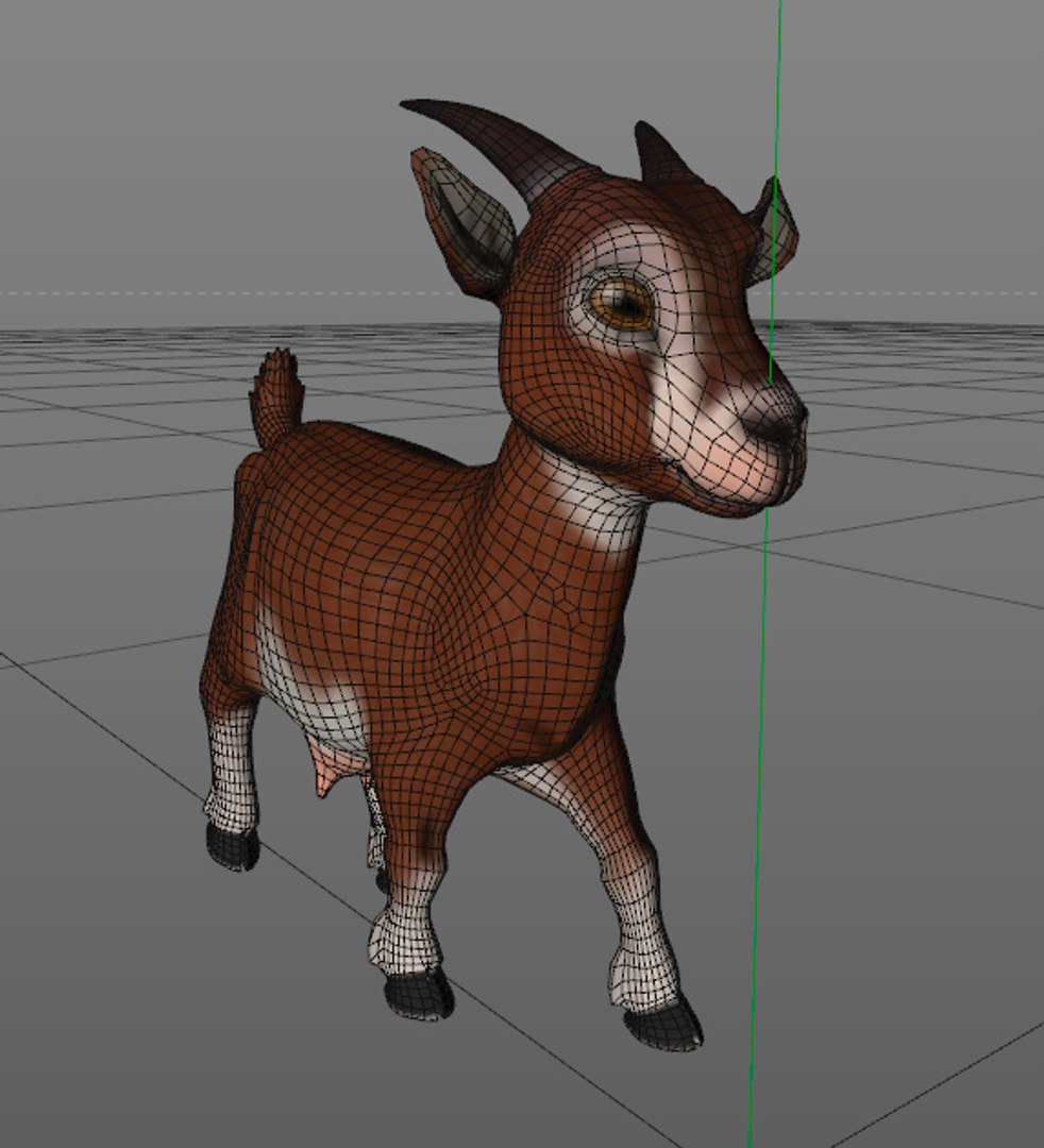 3D Goat Goatling - TurboSquid 1179876