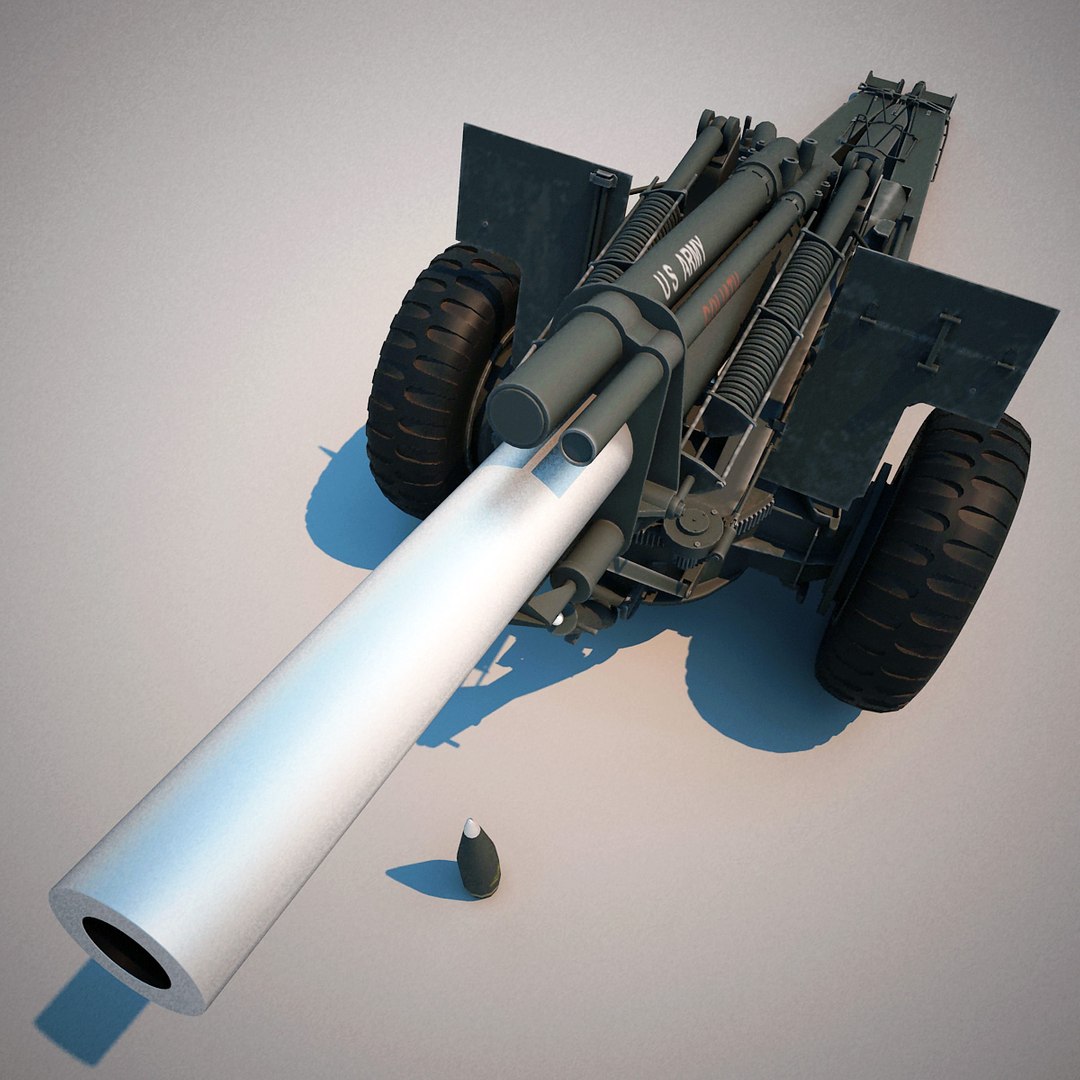 3d m939 truck m114a1 155