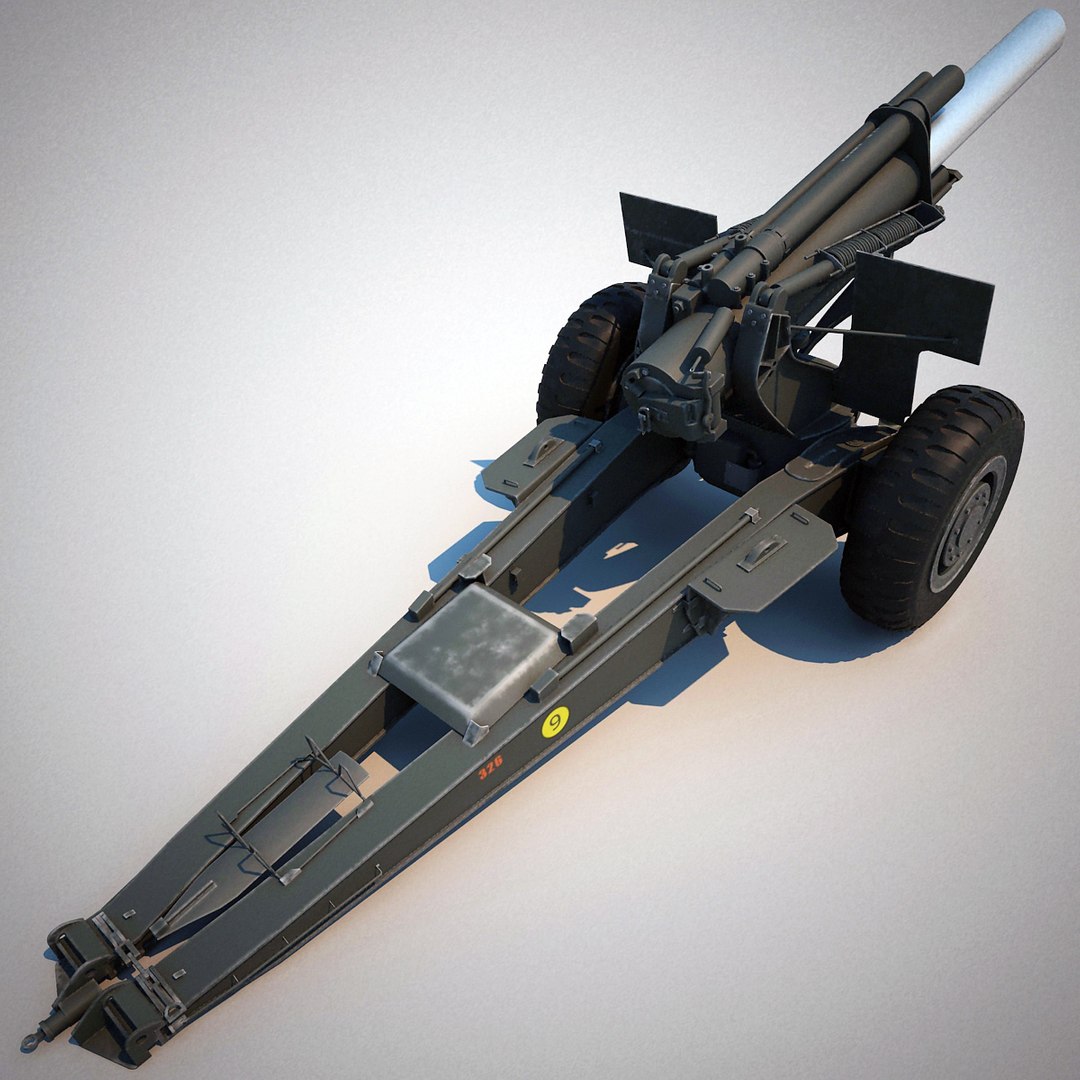 3d m939 truck m114a1 155