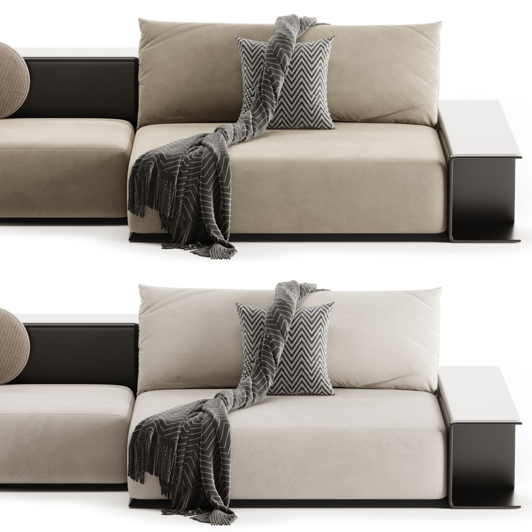 Westside Sofa Poliform model - TurboSquid 2103062