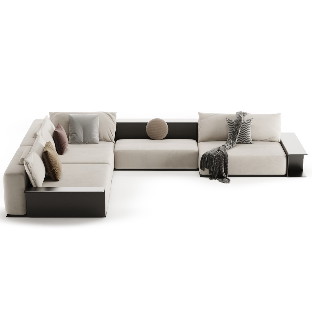 Westside Sofa Poliform model - TurboSquid 2103062