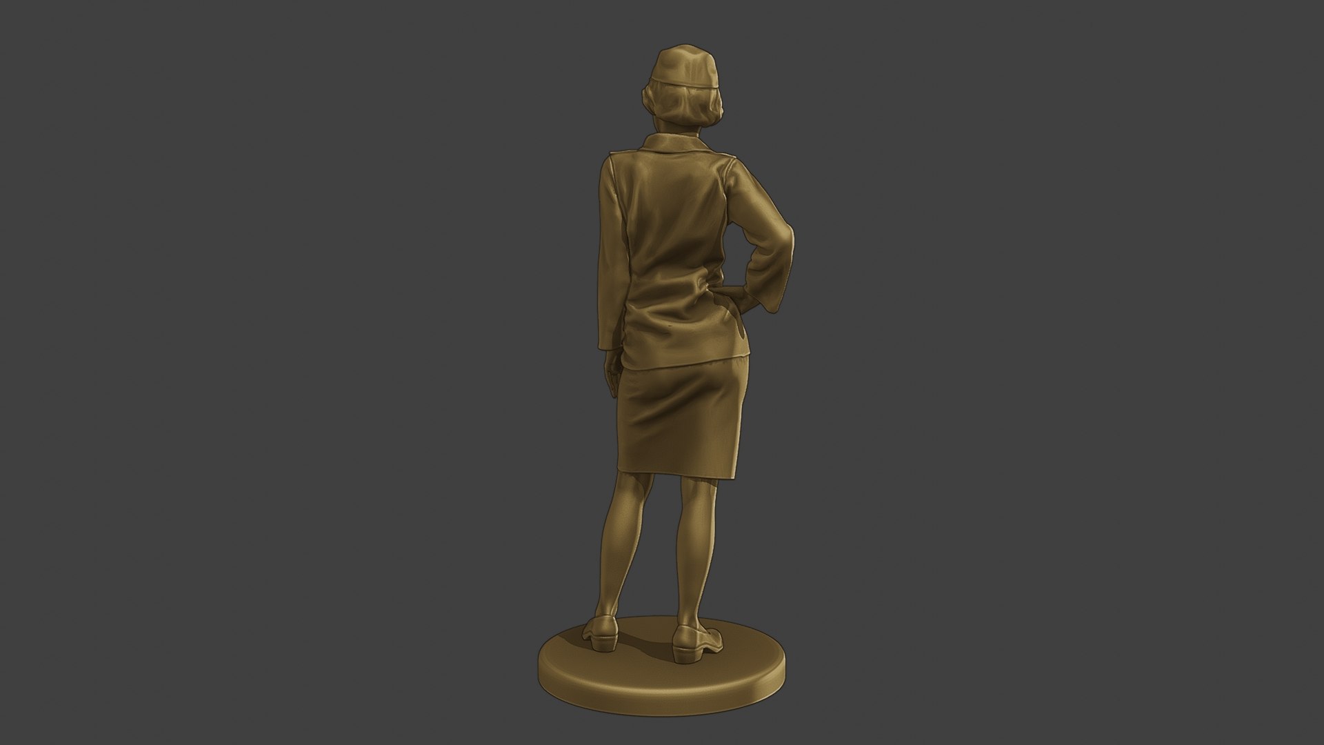 CzechoSlovak Female Communist Police FCCP1 4 3D - TurboSquid 1997423