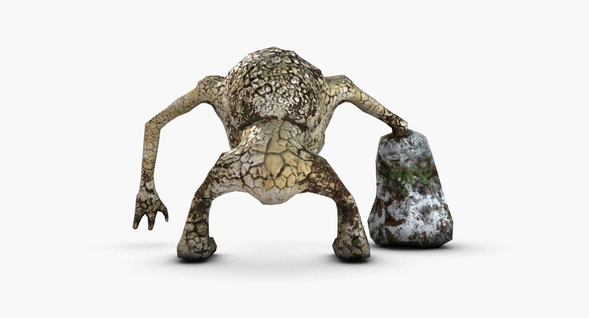 3d Stone Creature
