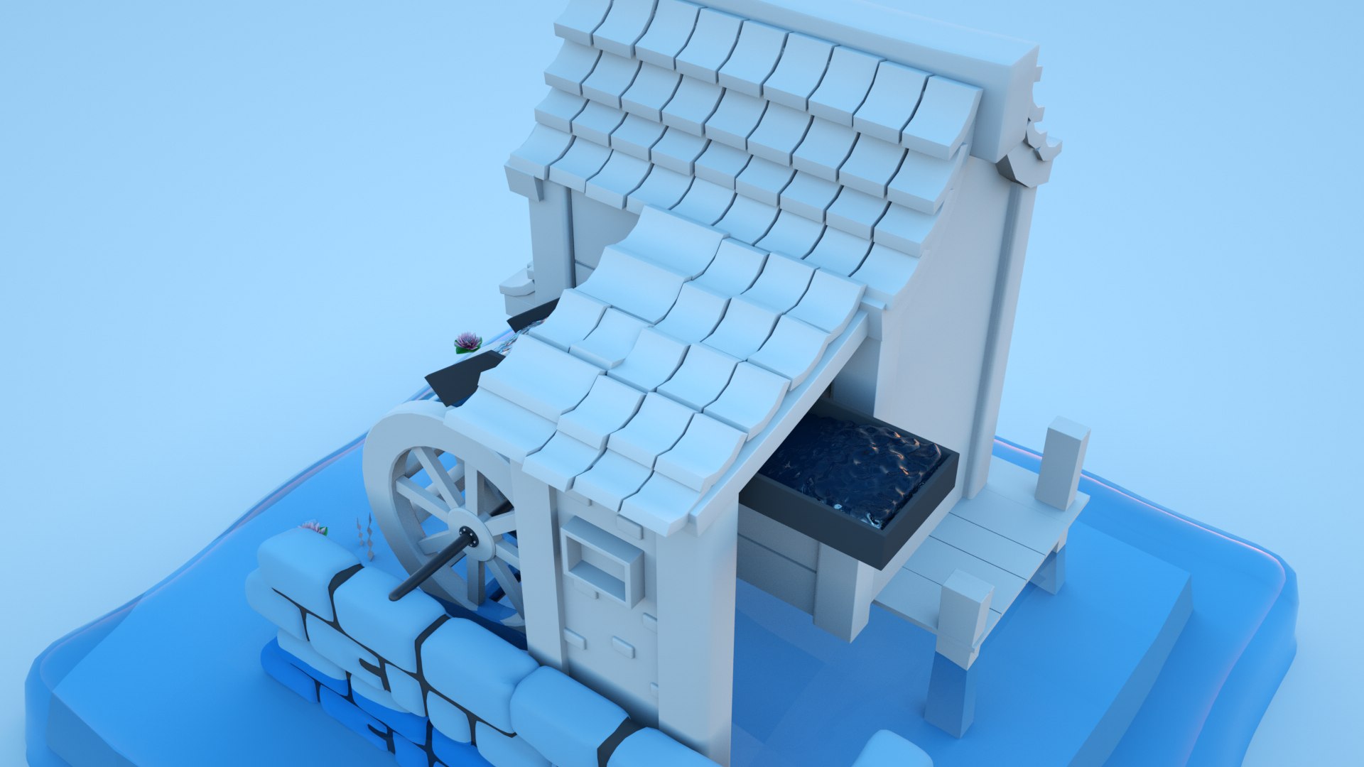 Mill House 3D Model - TurboSquid 2045988