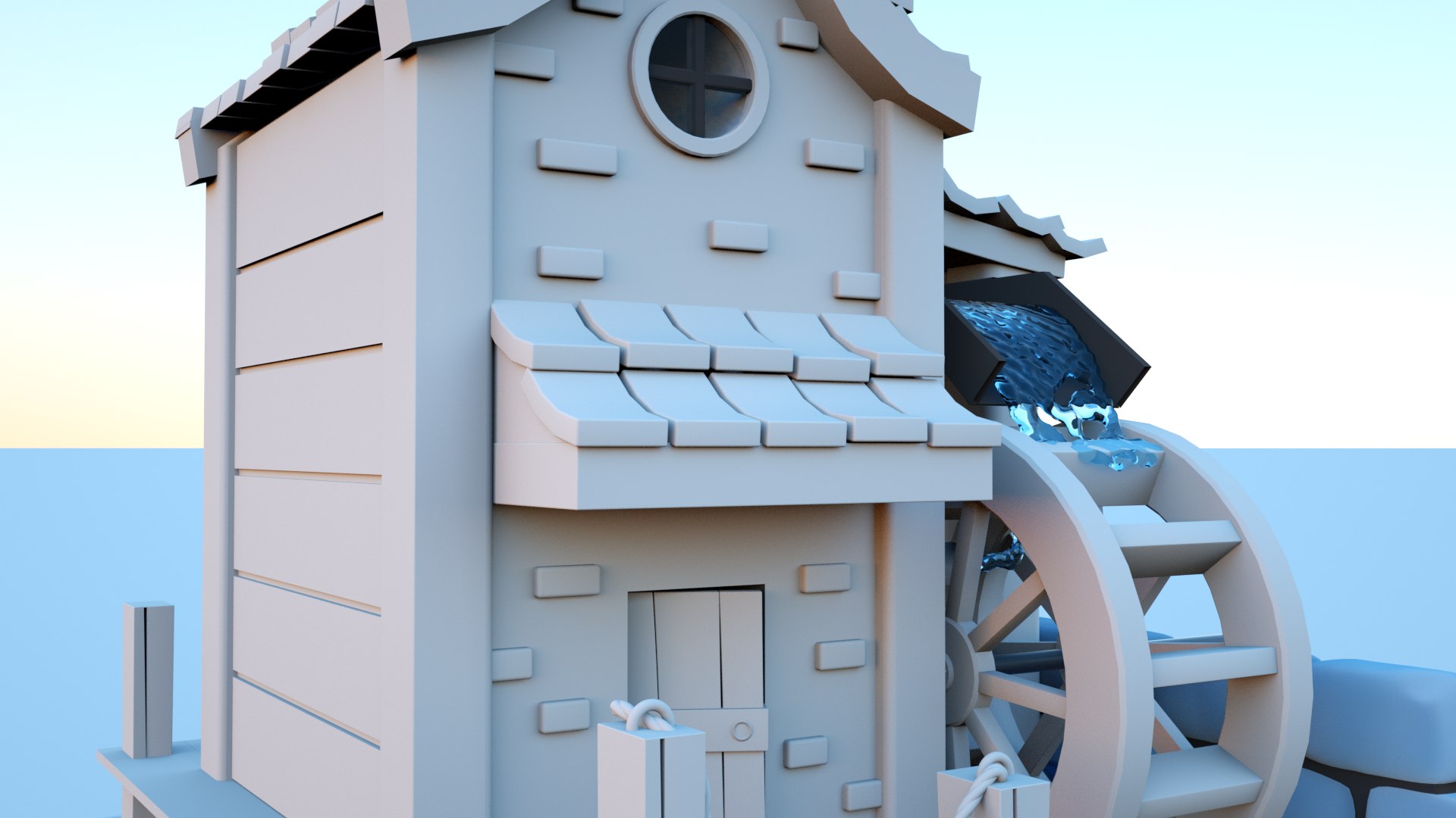 Mill House 3D Model - TurboSquid 2045988