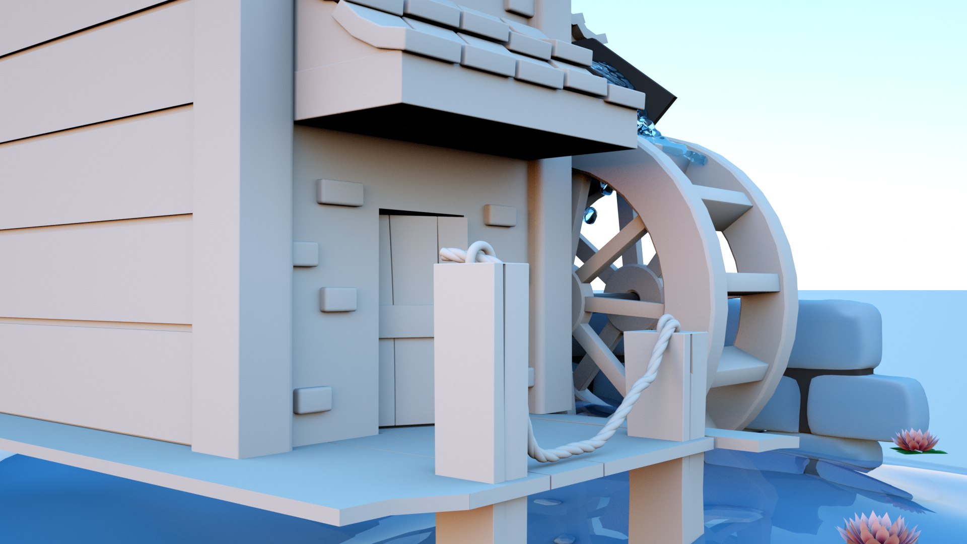 Mill House 3D Model - TurboSquid 2045988