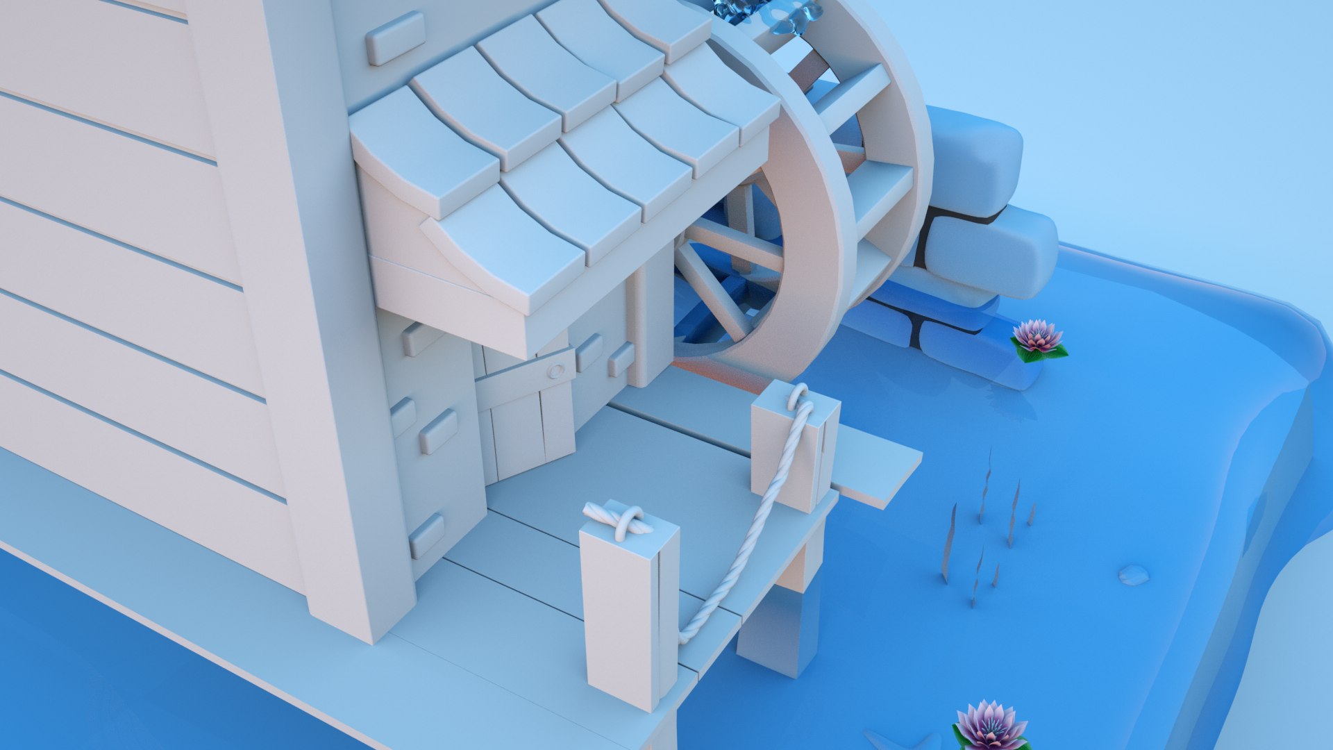 Mill House 3D Model - TurboSquid 2045988