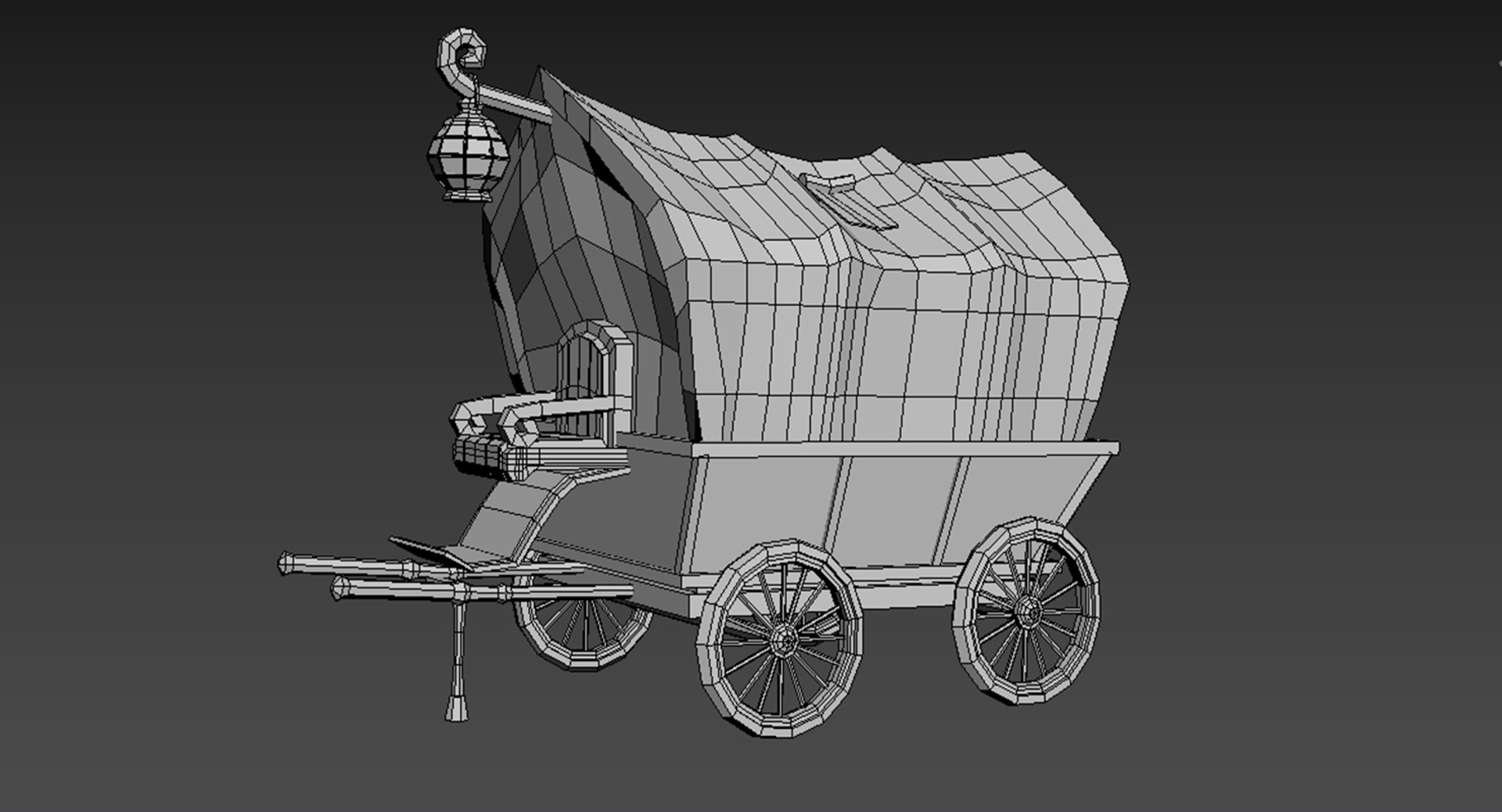 Classic Horse Carriage 3D Model - TurboSquid 1513905