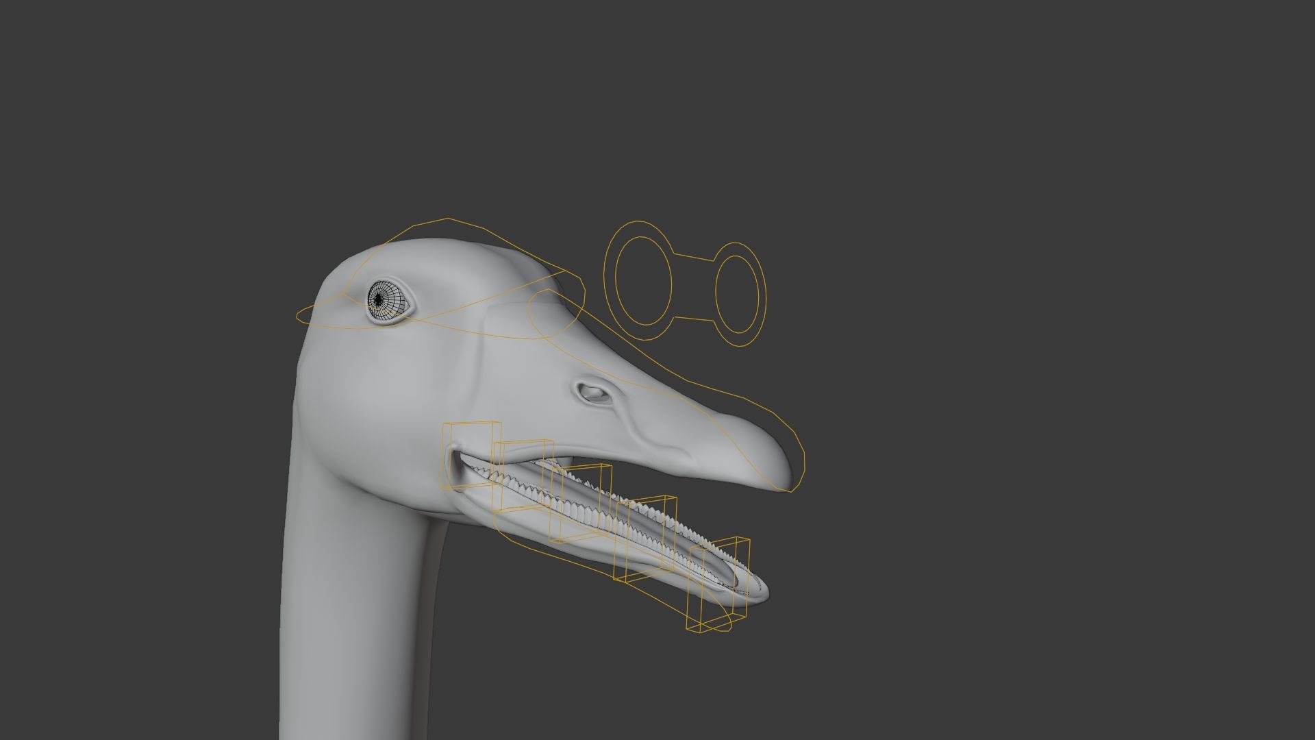 3D Goose Animation VFX Grace model - TurboSquid 2168841