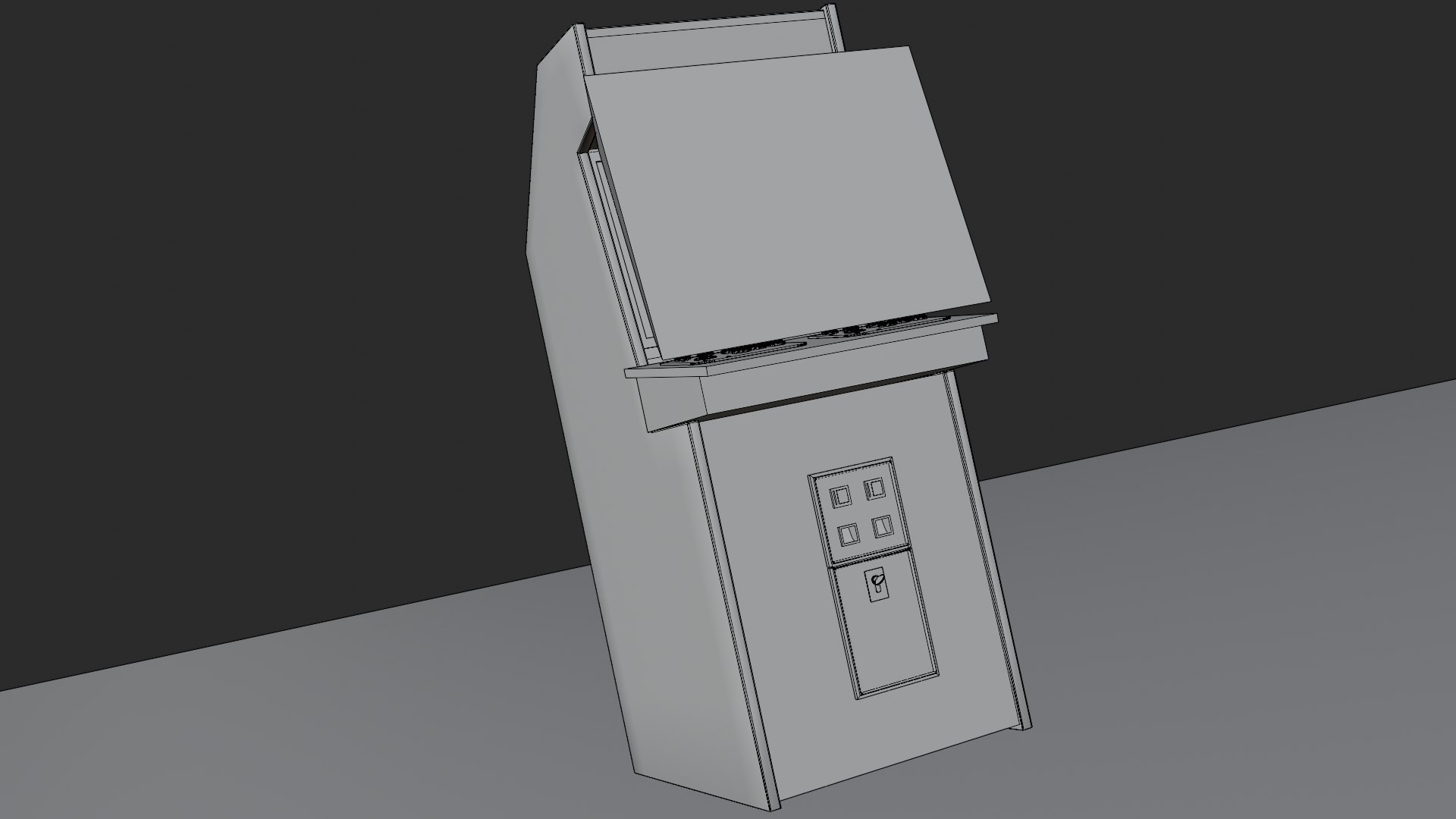 Arcade Machine 3D Model - TurboSquid 2361077