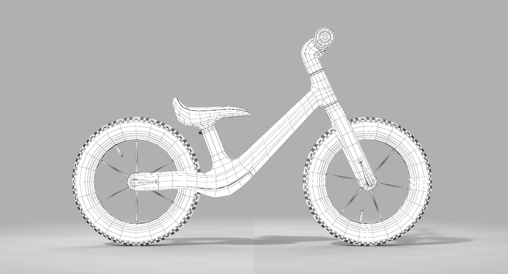 Balance Bike 3D - TurboSquid 2017550
