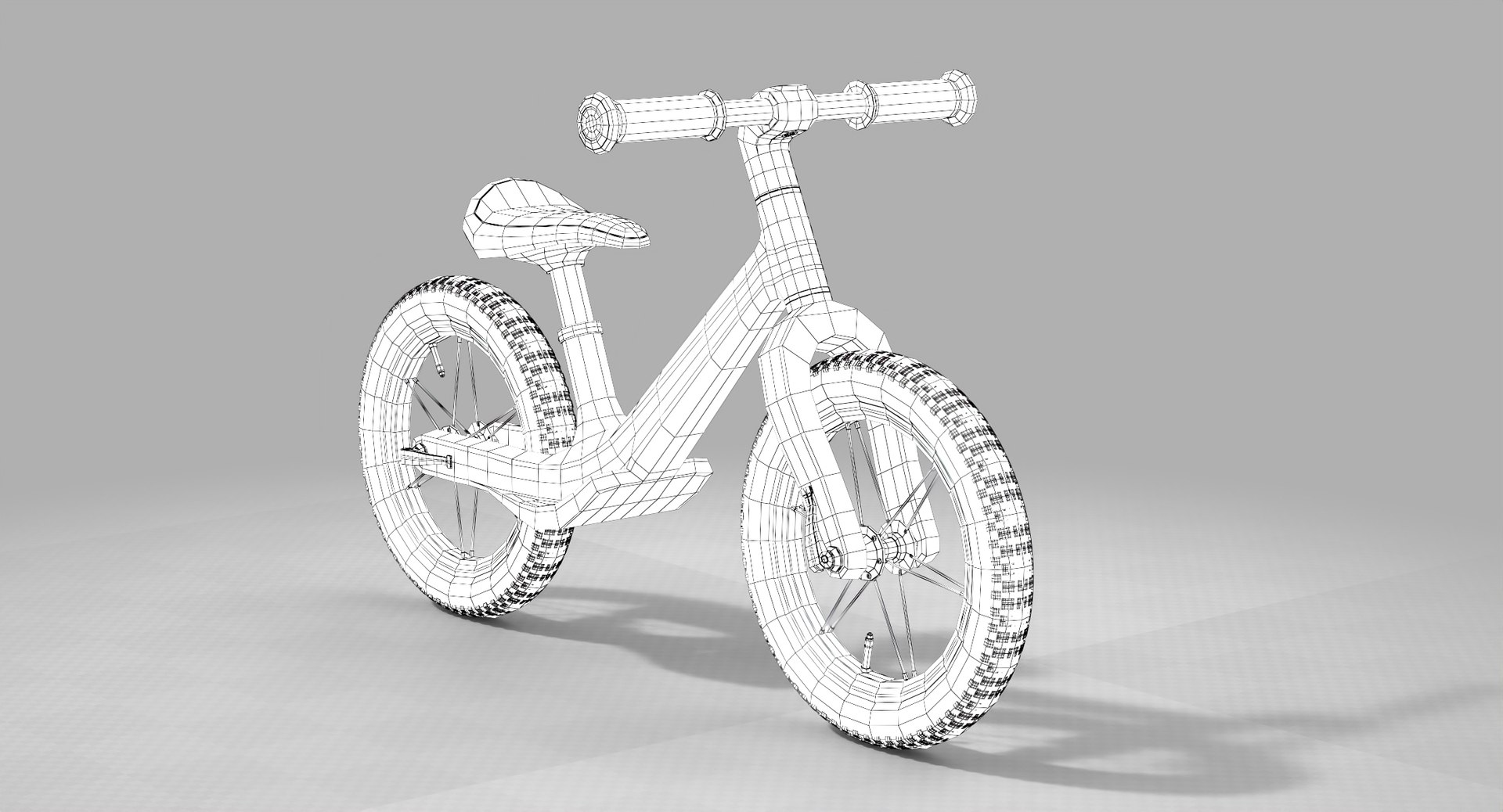 Balance Bike 3D - TurboSquid 2017550
