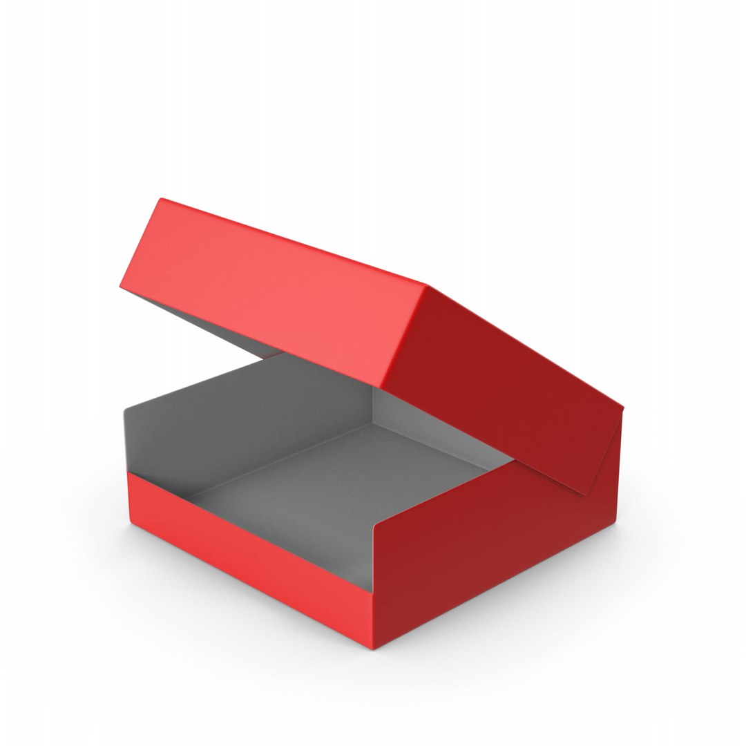 3D Red Boxes - TurboSquid 2232887