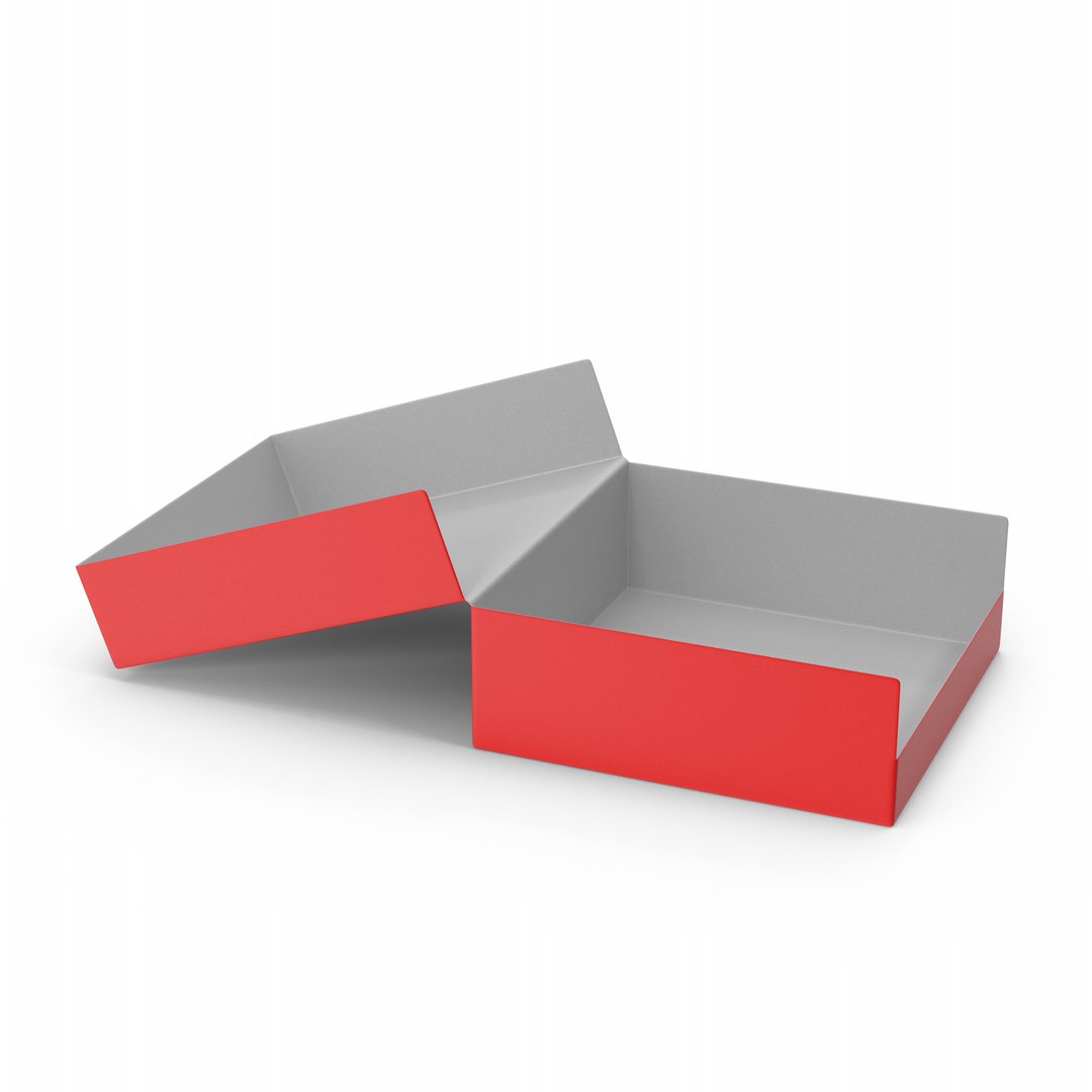 3D Red Boxes - TurboSquid 2232887