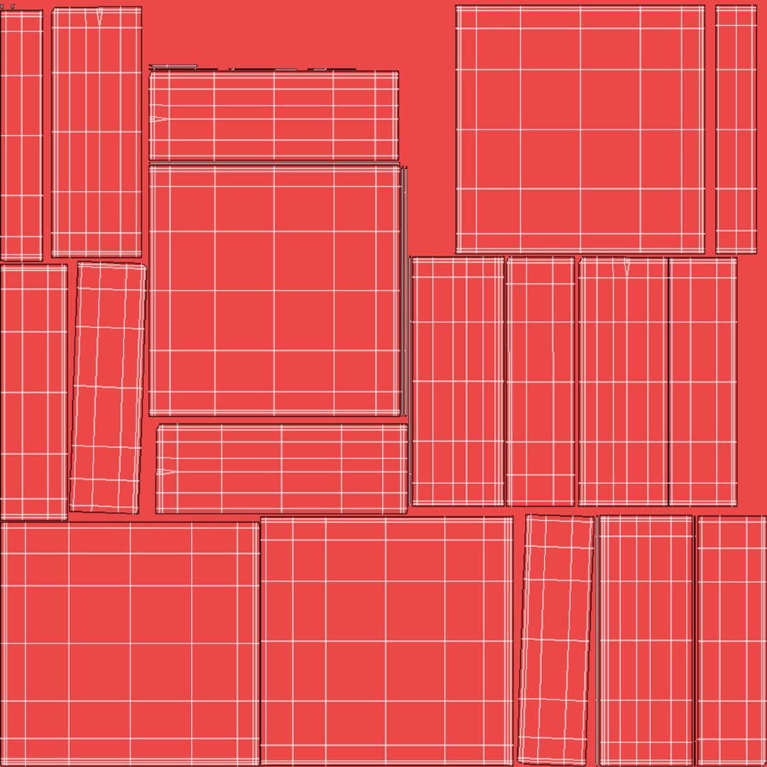 3D Red Boxes - TurboSquid 2232887