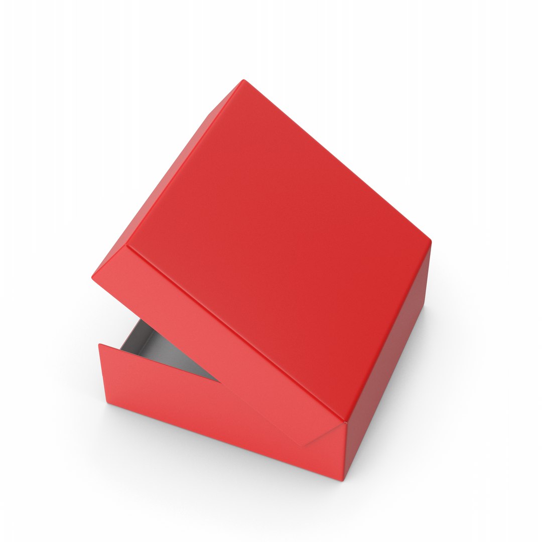 3D Red Boxes - TurboSquid 2232887