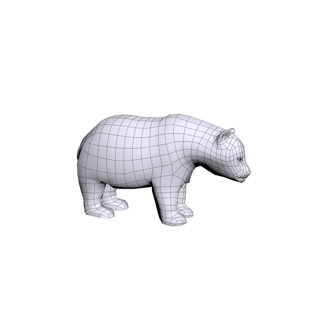 Panda 3D Model - TurboSquid 1396439