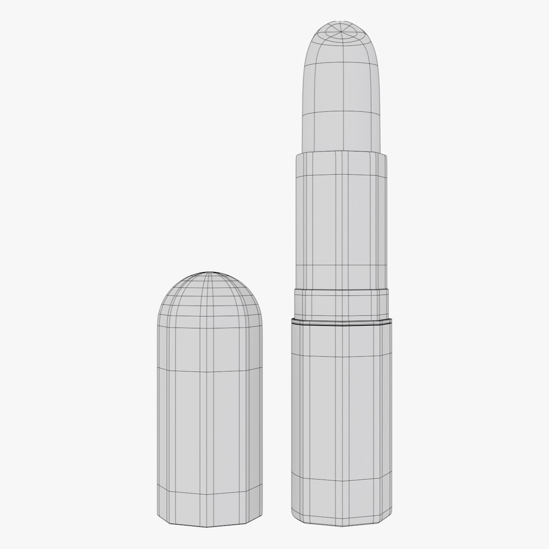 Lipstick Lips 3d Obj