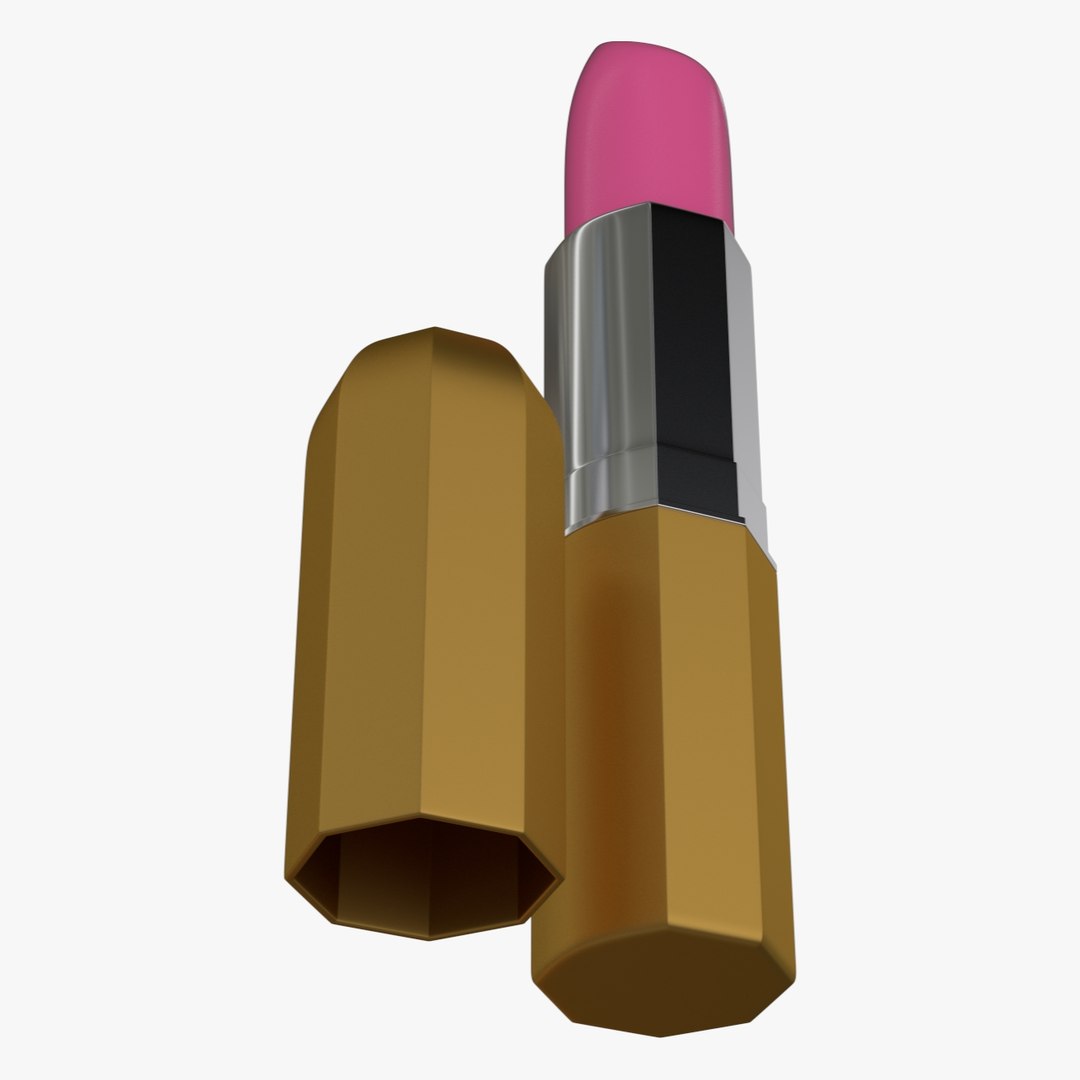 Lipstick Lips 3d Obj