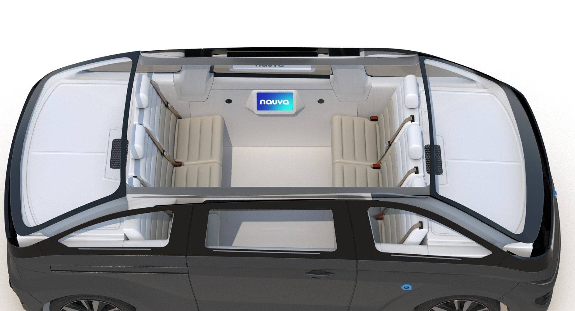 3D Navya Cab Model - TurboSquid 1379825