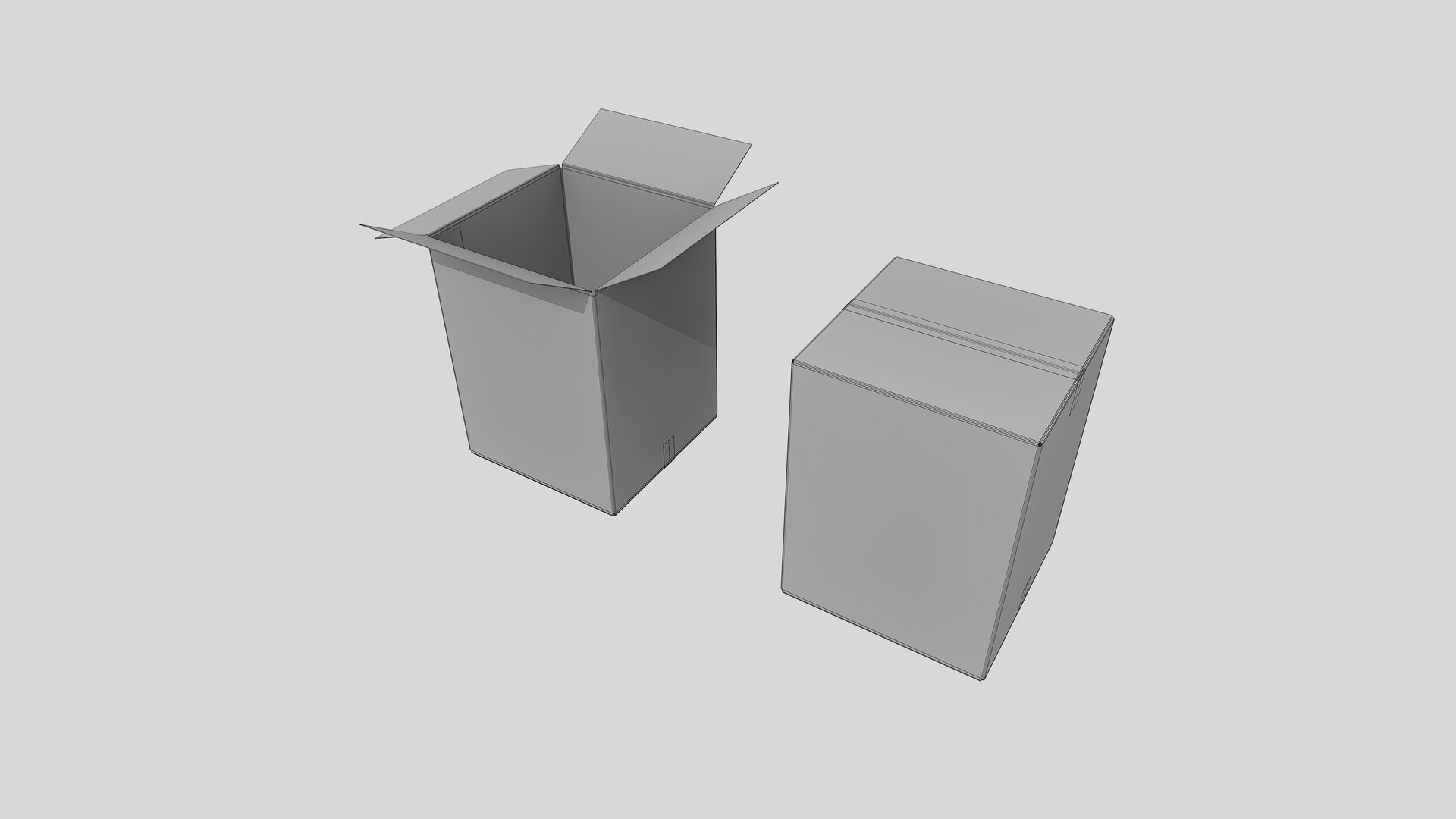 3D Model Cardboard Box 12 With Pbr 4K 8K - TurboSquid 1719966