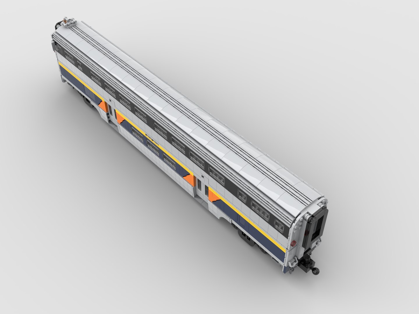 3D Cab Car Amtrak California LEGO TOY Model - TurboSquid 2287672