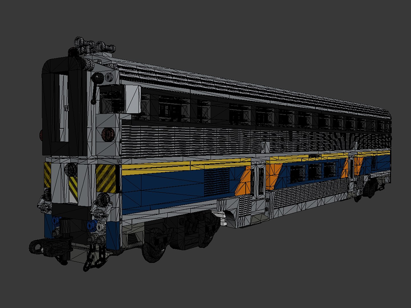 3D Cab Car Amtrak California LEGO TOY Model - TurboSquid 2287672