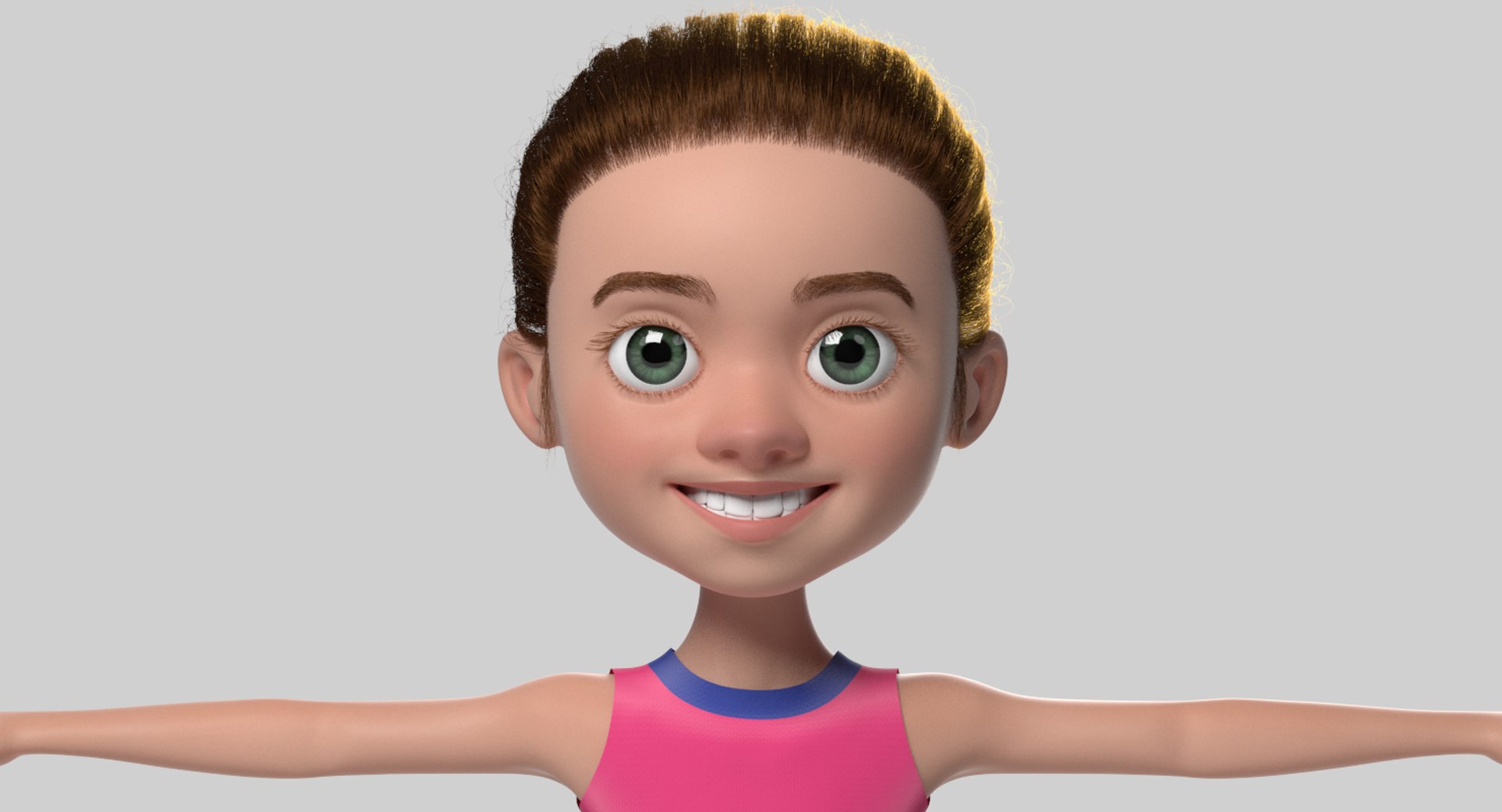 Anna Cartoon Girl Ma