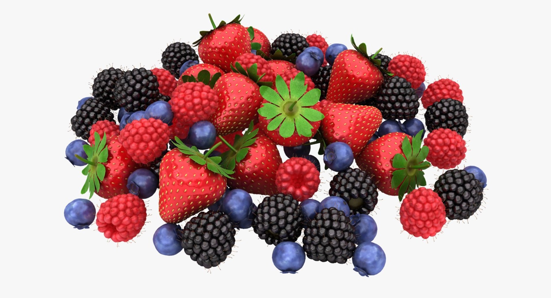 3D Realistic Berry Fruit - TurboSquid 1214344