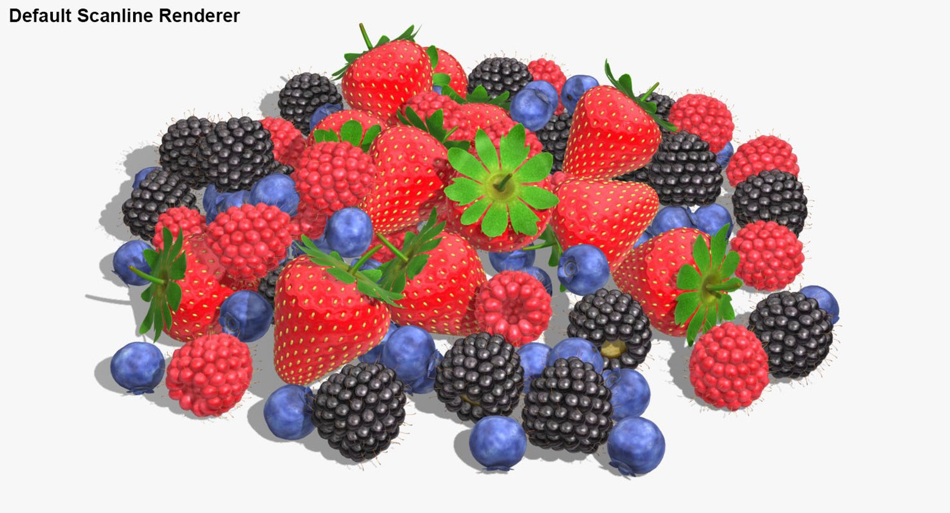 3D Realistic Berry Fruit - TurboSquid 1214344