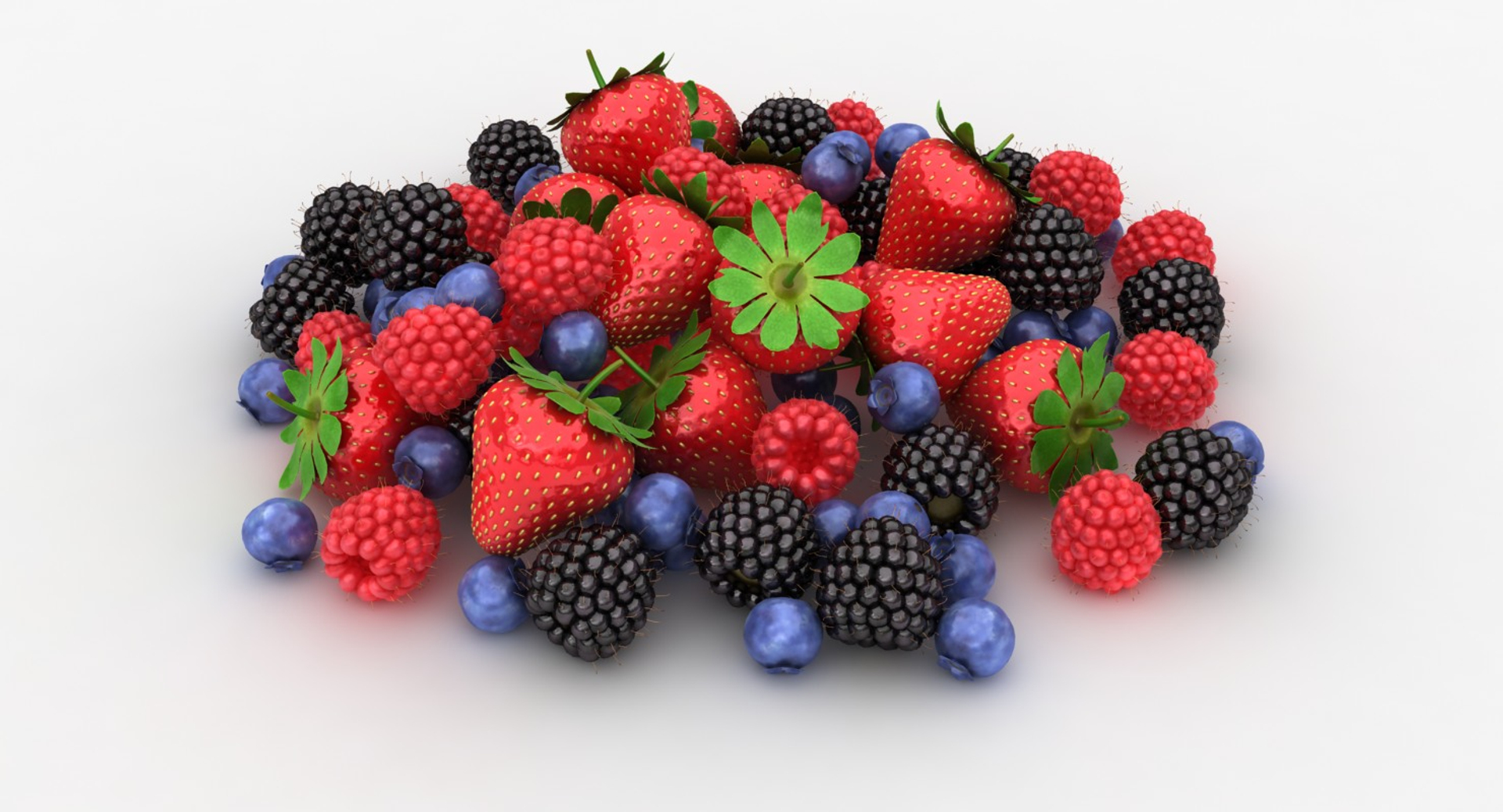 3D Realistic Berry Fruit - TurboSquid 1214344