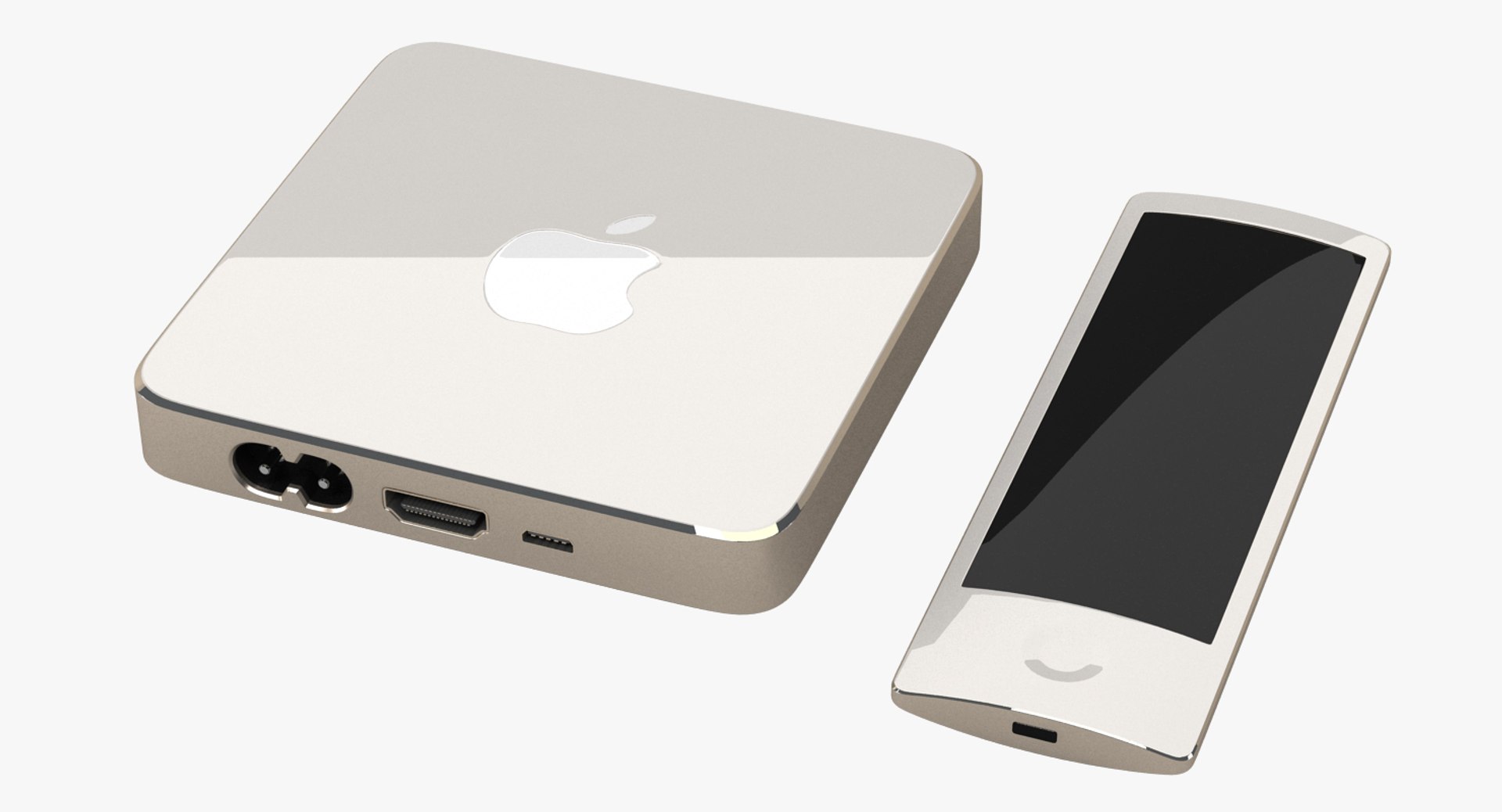 Apple Tv 2015 3d Obj