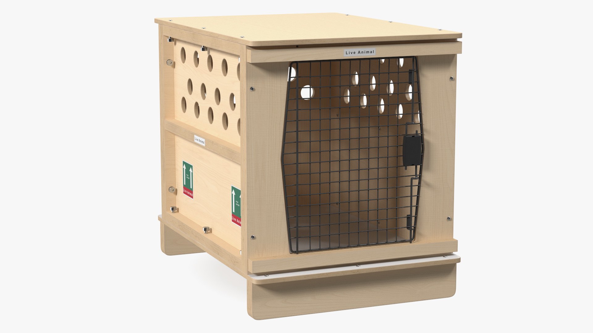 Airline Pet Wooden Crate 3D model - TurboSquid 2156925