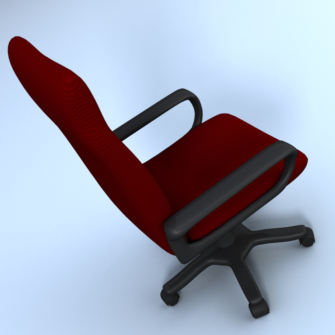 3d model of computer chair