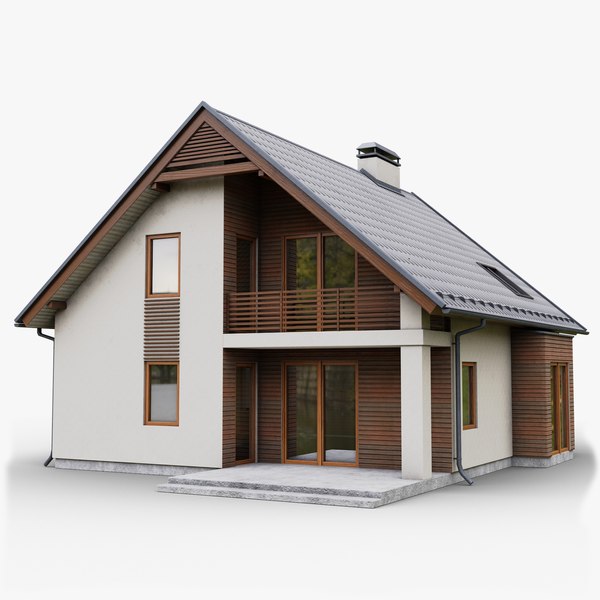 Free 3D Cottage Models | TurboSquid