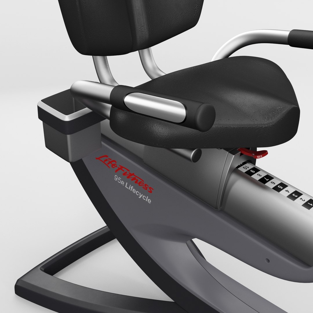 3ds Max Life Fitness 95r Exercise Machine