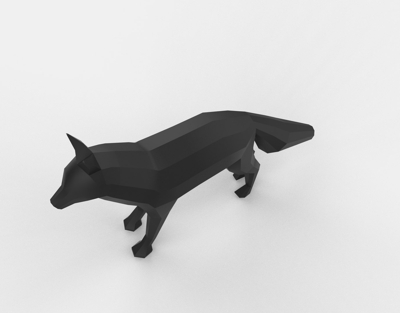 3D Low Poly Fox Low-poly 3D Model Model - TurboSquid 2338650