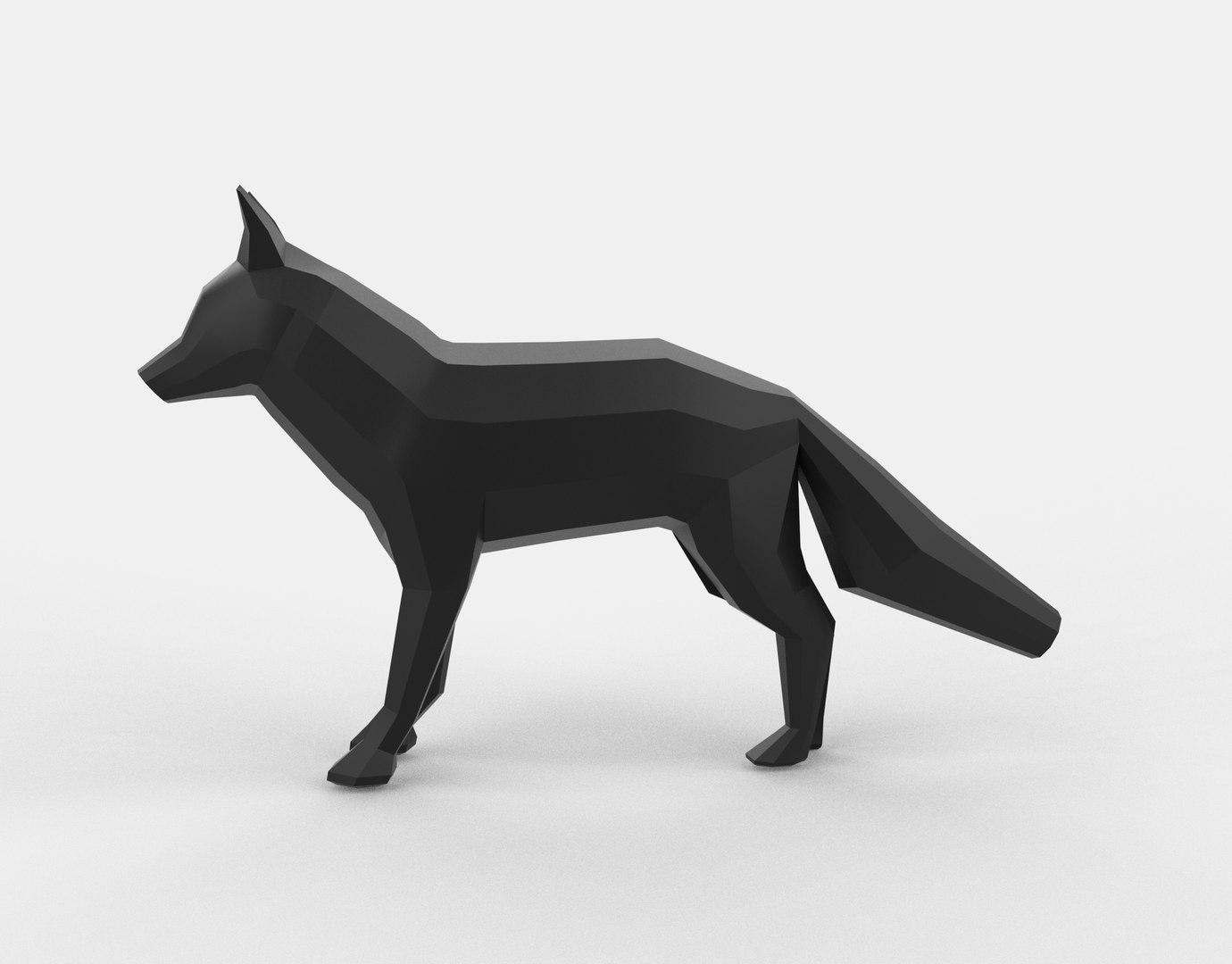 3D Low Poly Fox Low-poly 3D Model Model - TurboSquid 2338650