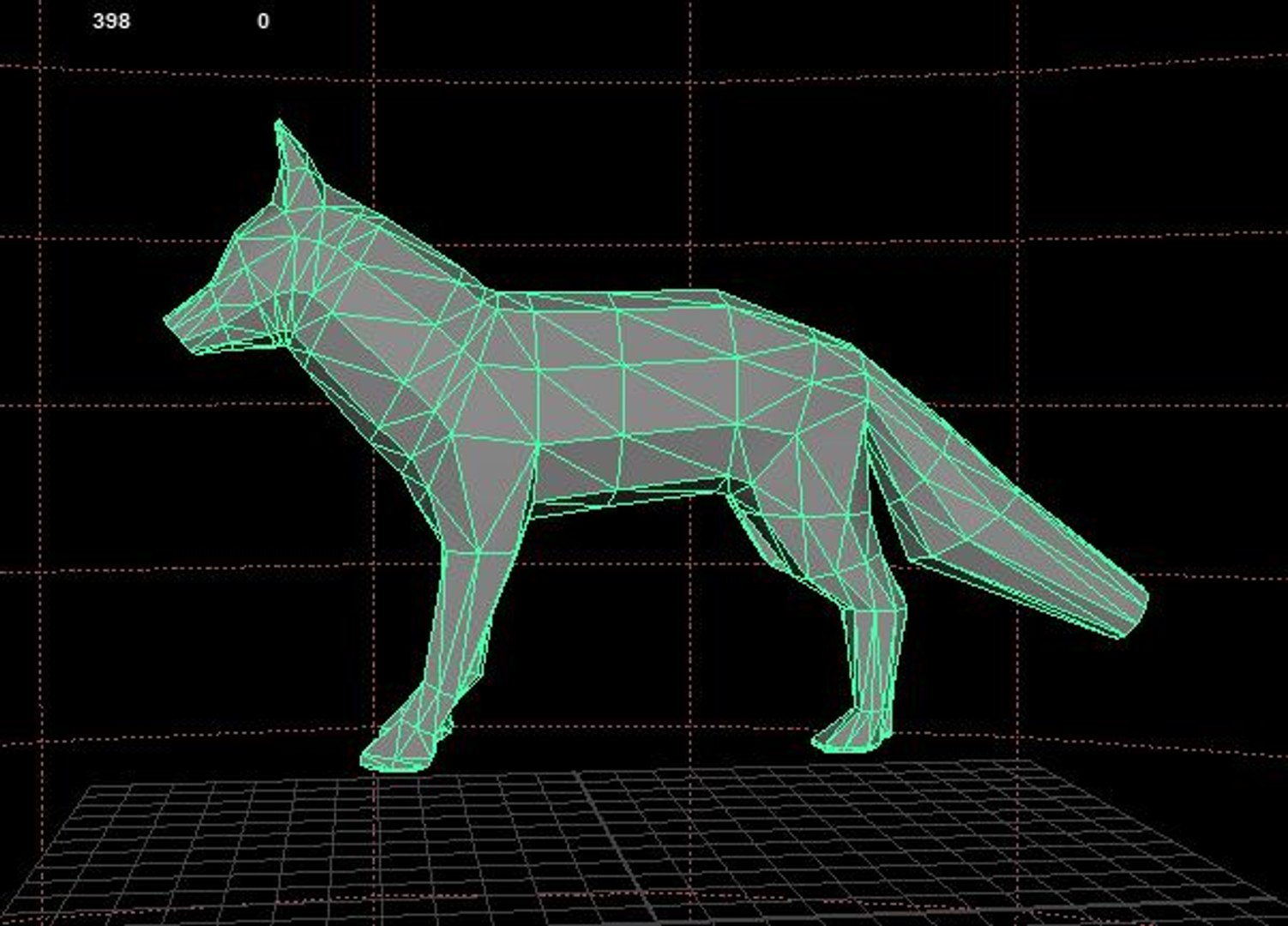 3D Low Poly Fox Low-poly 3D Model Model - TurboSquid 2338650