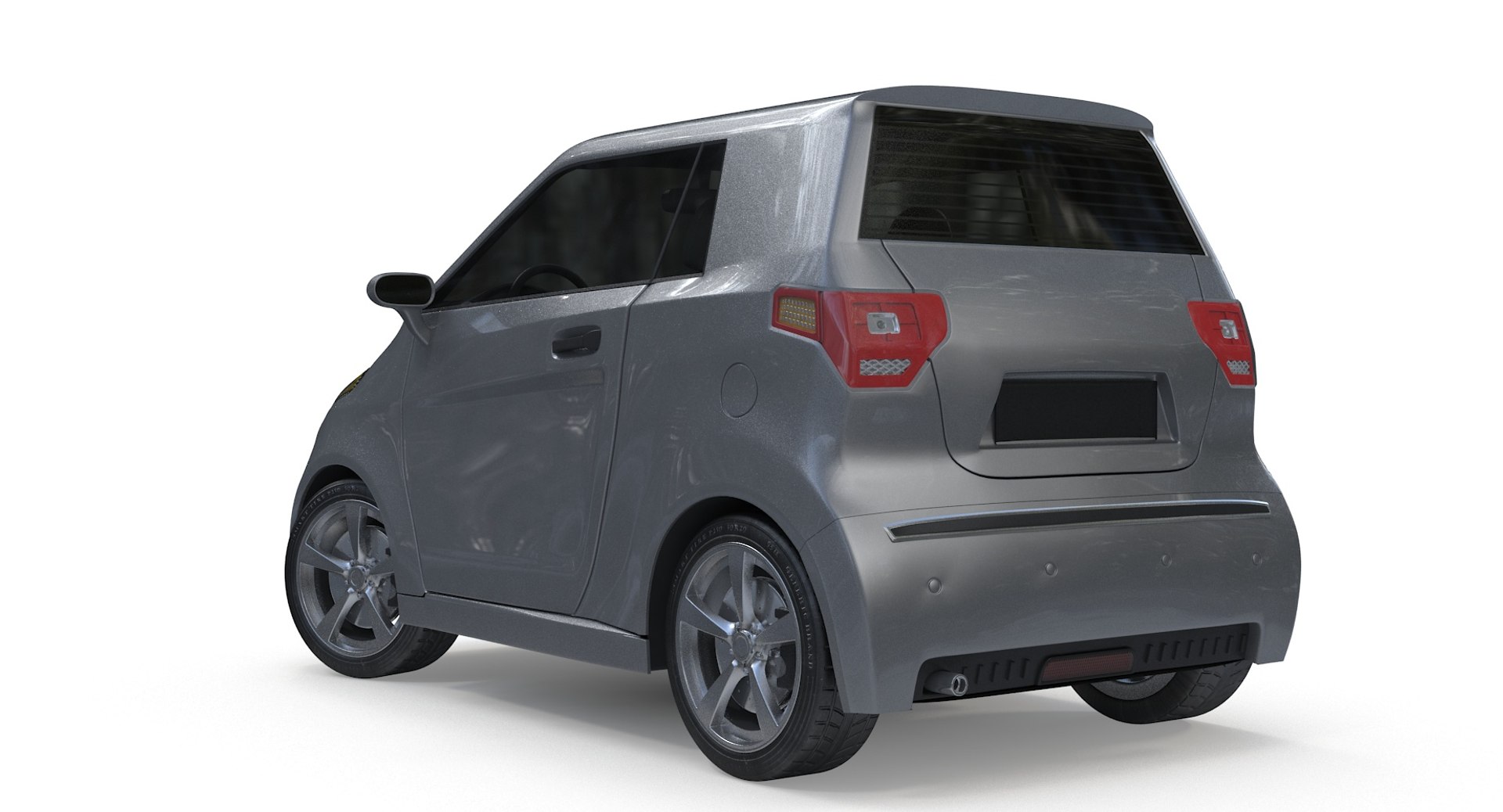 Generic Smart Car M Model - TurboSquid 1281982
