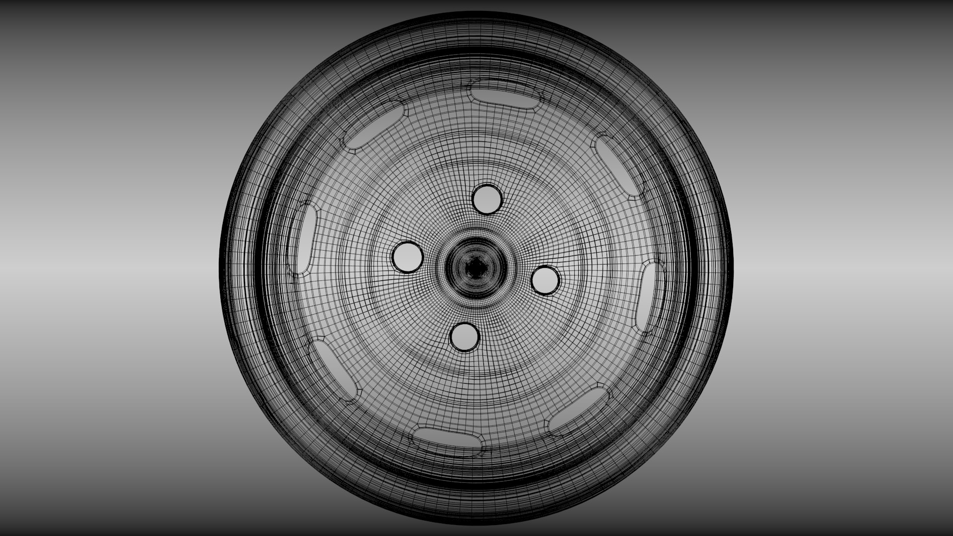 generic wheel 3d model