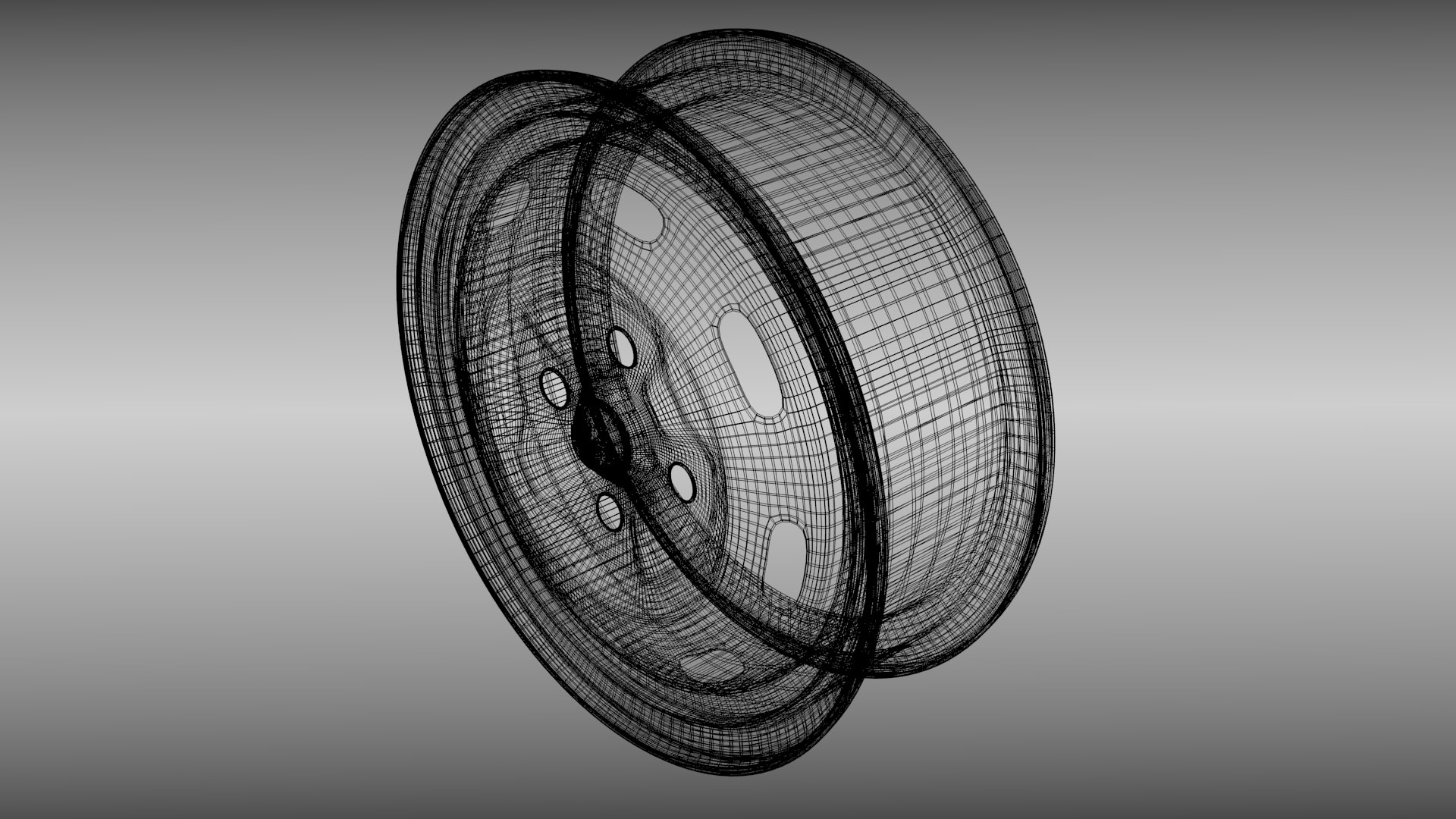 generic wheel 3d model