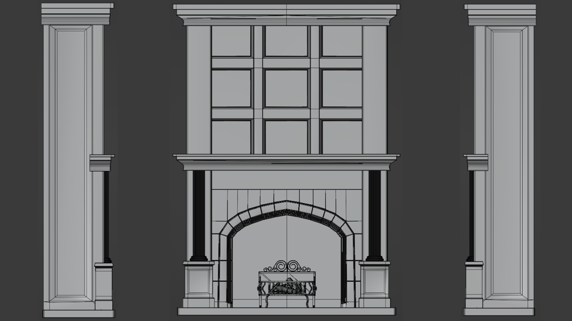 Medieval-fireplace 3D model - TurboSquid 2015905