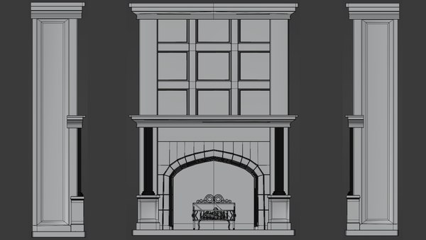 Medieval-fireplace 3D model - TurboSquid 2015905