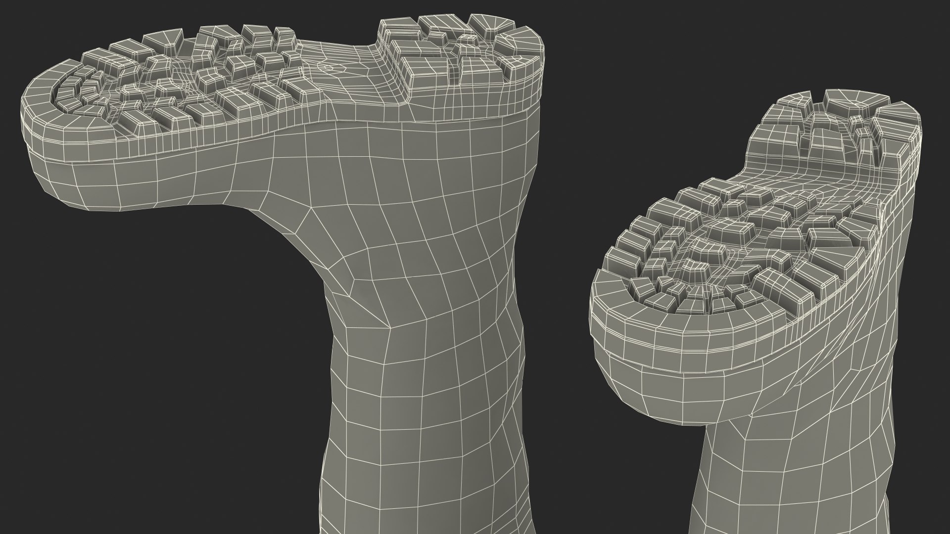 3D Fully Encapsulating Chemical Protection Suit Standing Pose Model ...