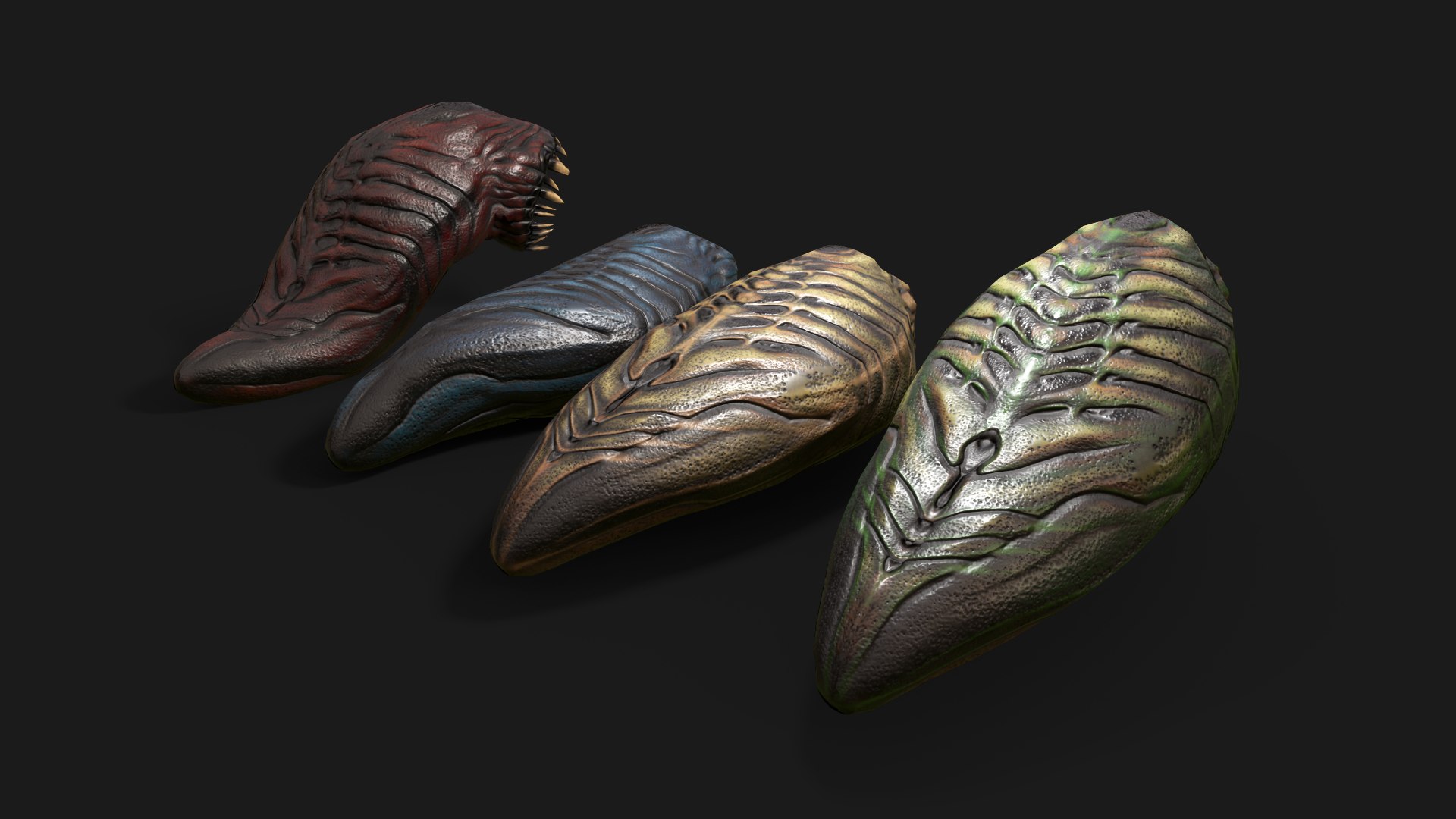 Fat Worm 3D - TurboSquid 1858444